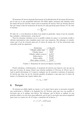 Unidad 6: movimiento rotacional | PDF