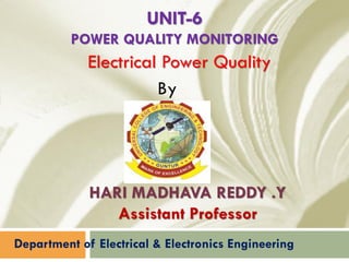 Unit 6 power quality | PDF