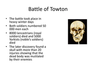 Unit 6.3 the war of roses | PPTX