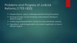 Judicial Reforms and Establishments of Higher Courts | PPT | Free Download