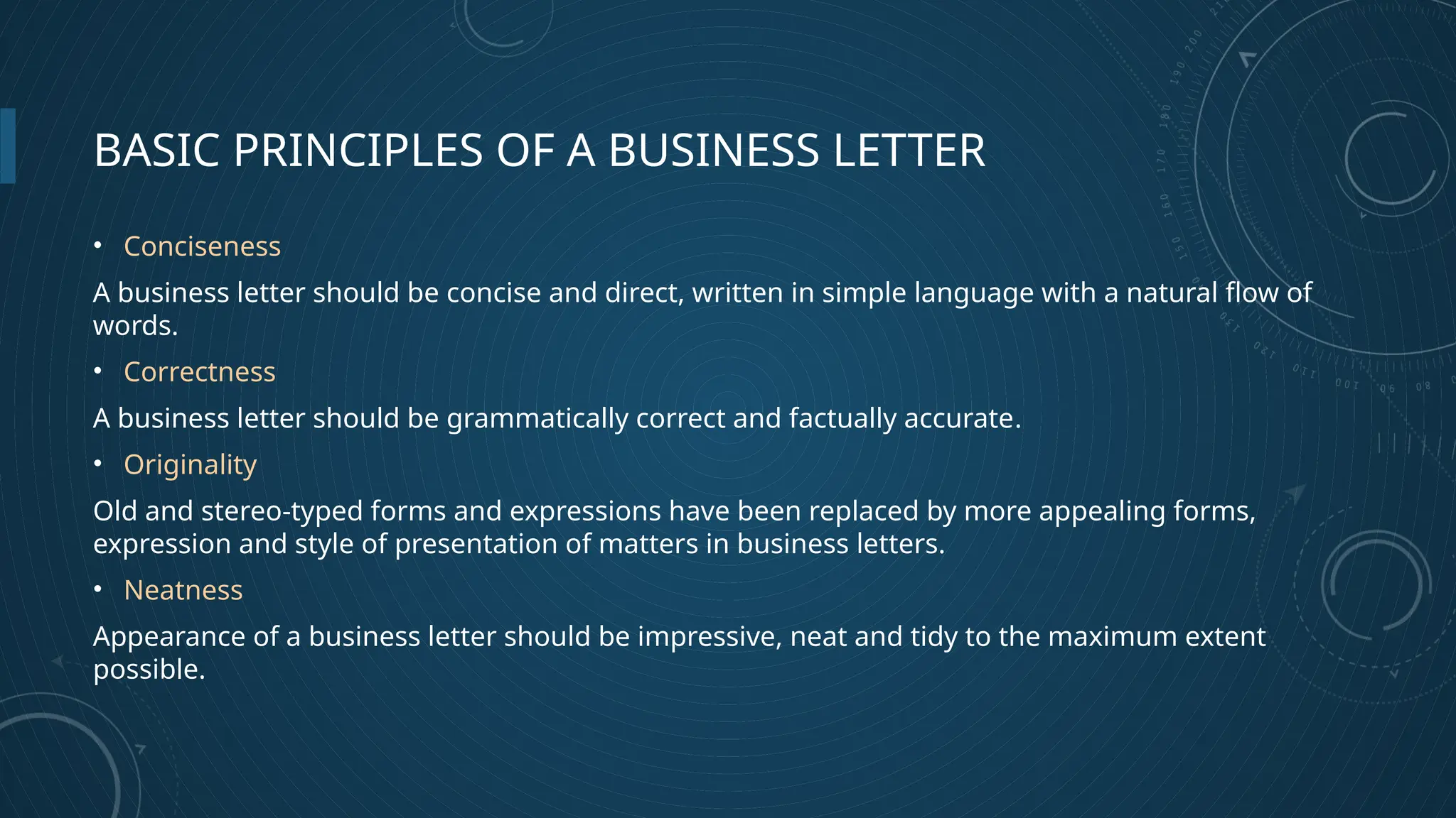 Unit 6.pptx Principles of letter Writing | PPT