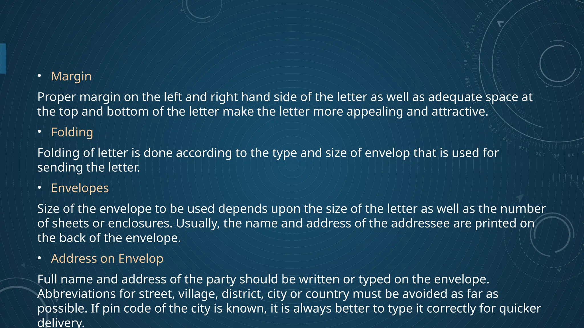 Unit 6.pptx Principles of letter Writing | PPT