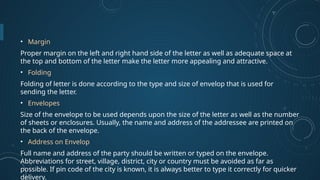 Unit 6.pptx Principles of letter Writing | PPTX