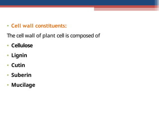 Unit 6 - Cell wall composition and cell inclusions.pptx