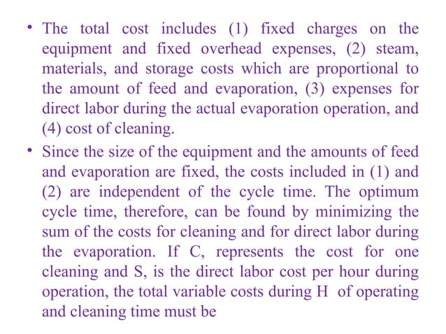 numerical Optimisation of one and two variables | PPT