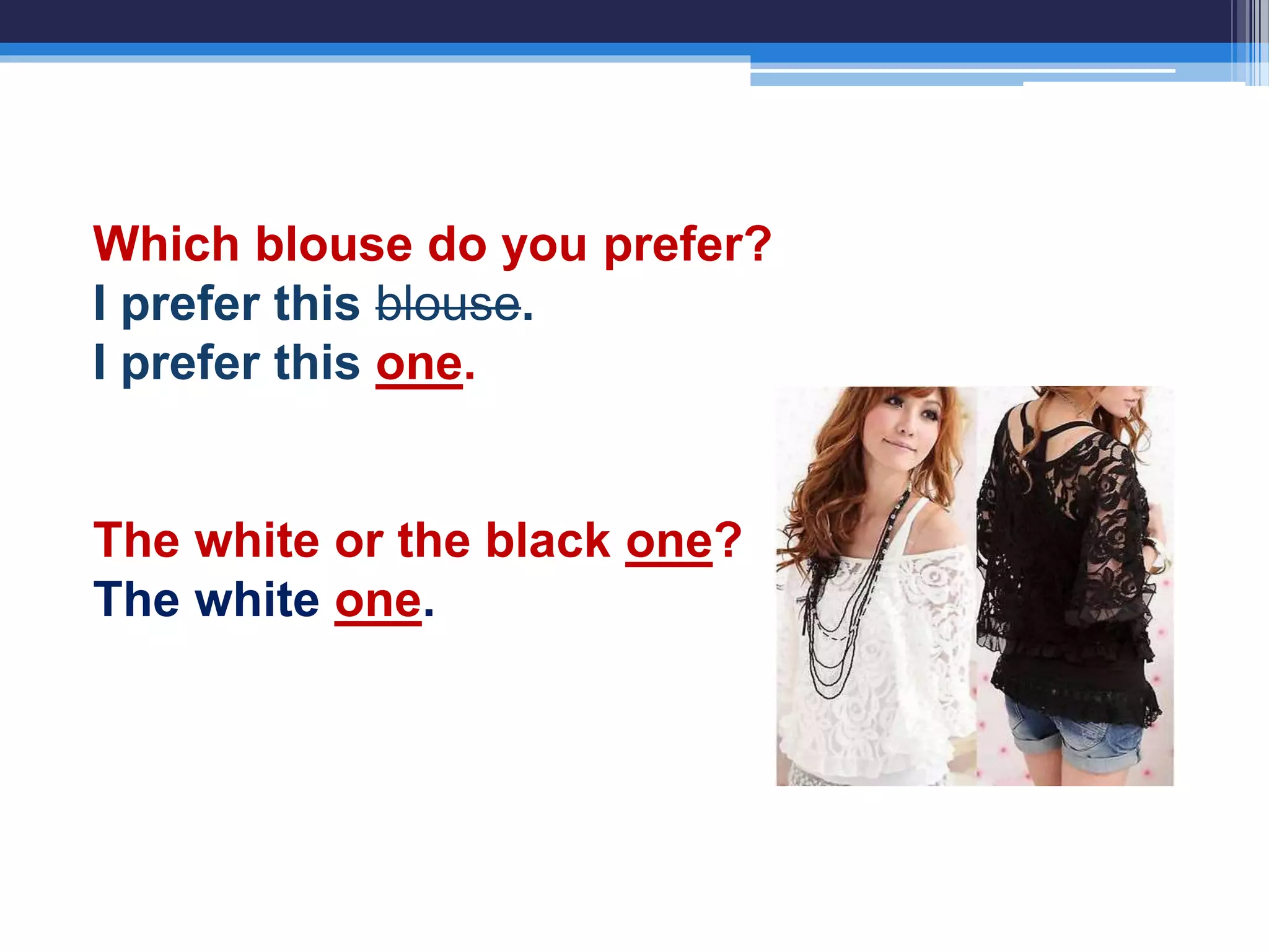 Unit 6 - conversation course - clothes and shopping | PPT