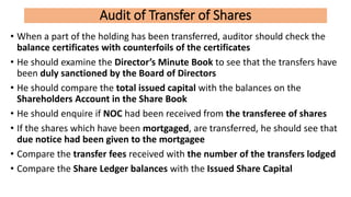 PPA - Unit 6 - Company Auditor | PPTX