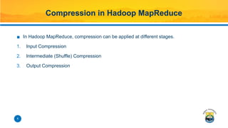 Unit 6 - Compression and Serialization in Hadoop.pptx