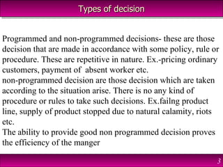 DECISION MAKING | PPT