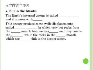 Unit 6 Earth's structure | PPT