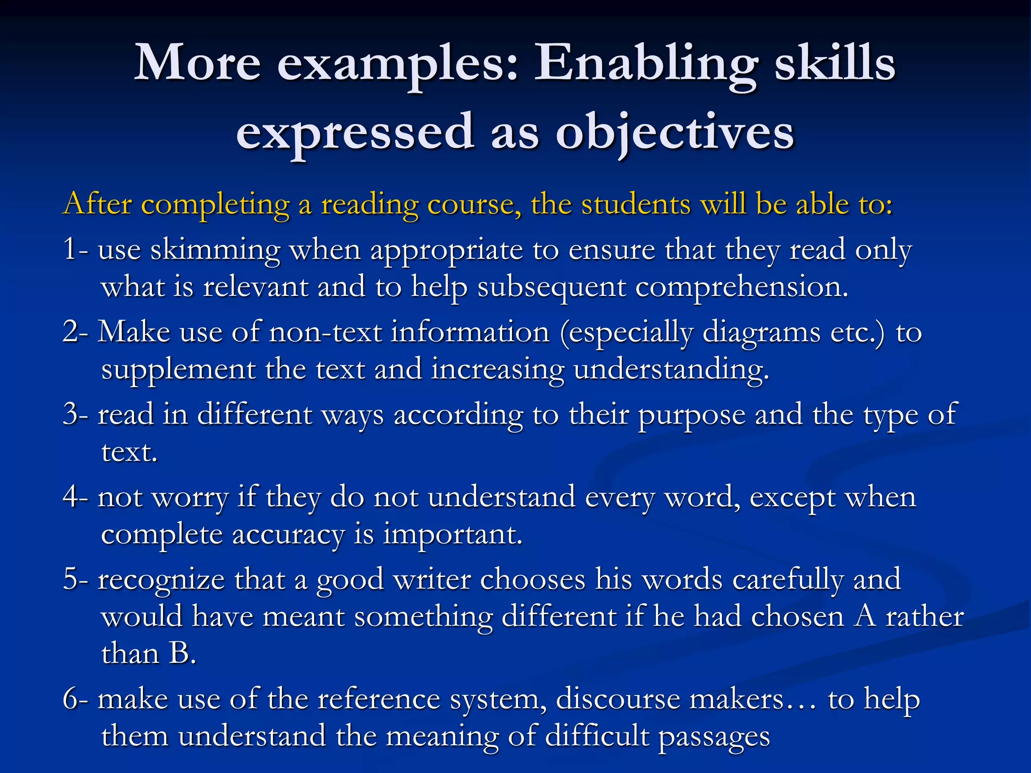 FORMULATING GOALS AND OBJECTIVES.ppt