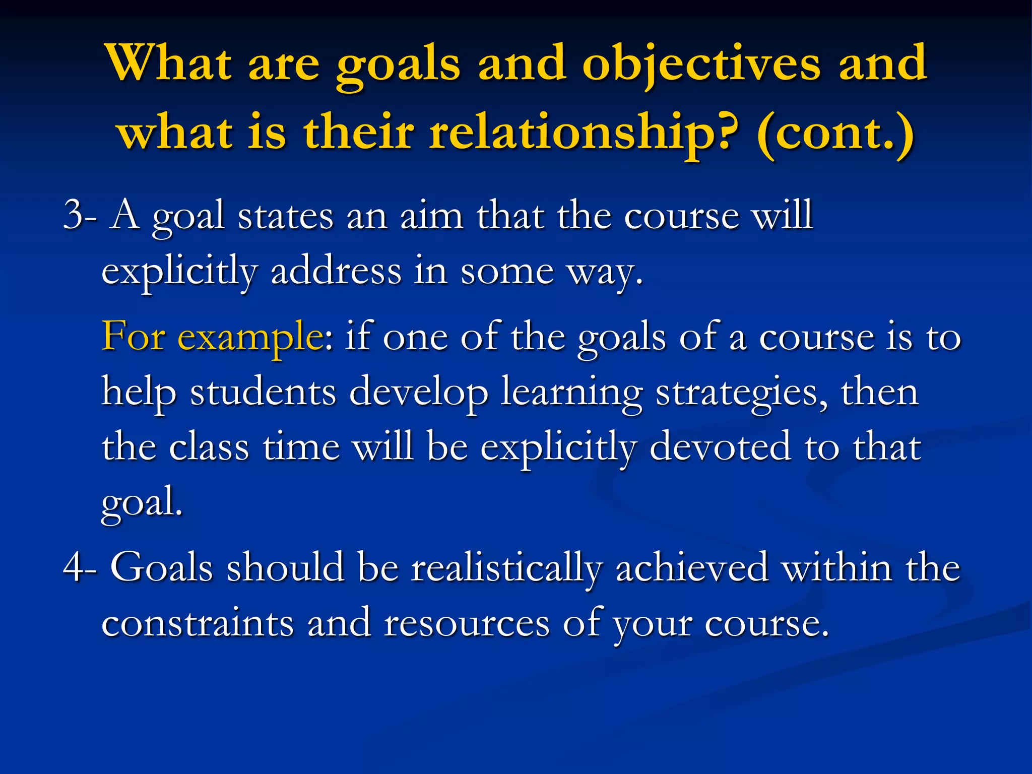 FORMULATING GOALS AND OBJECTIVES.ppt