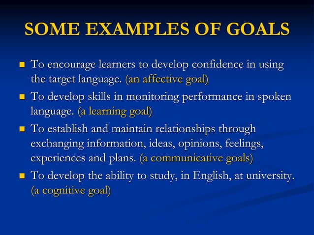 FORMULATING GOALS AND OBJECTIVES.ppt