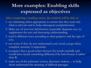 FORMULATING GOALS AND OBJECTIVES.ppt