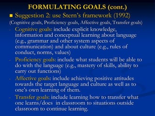 FORMULATING GOALS AND OBJECTIVES.ppt