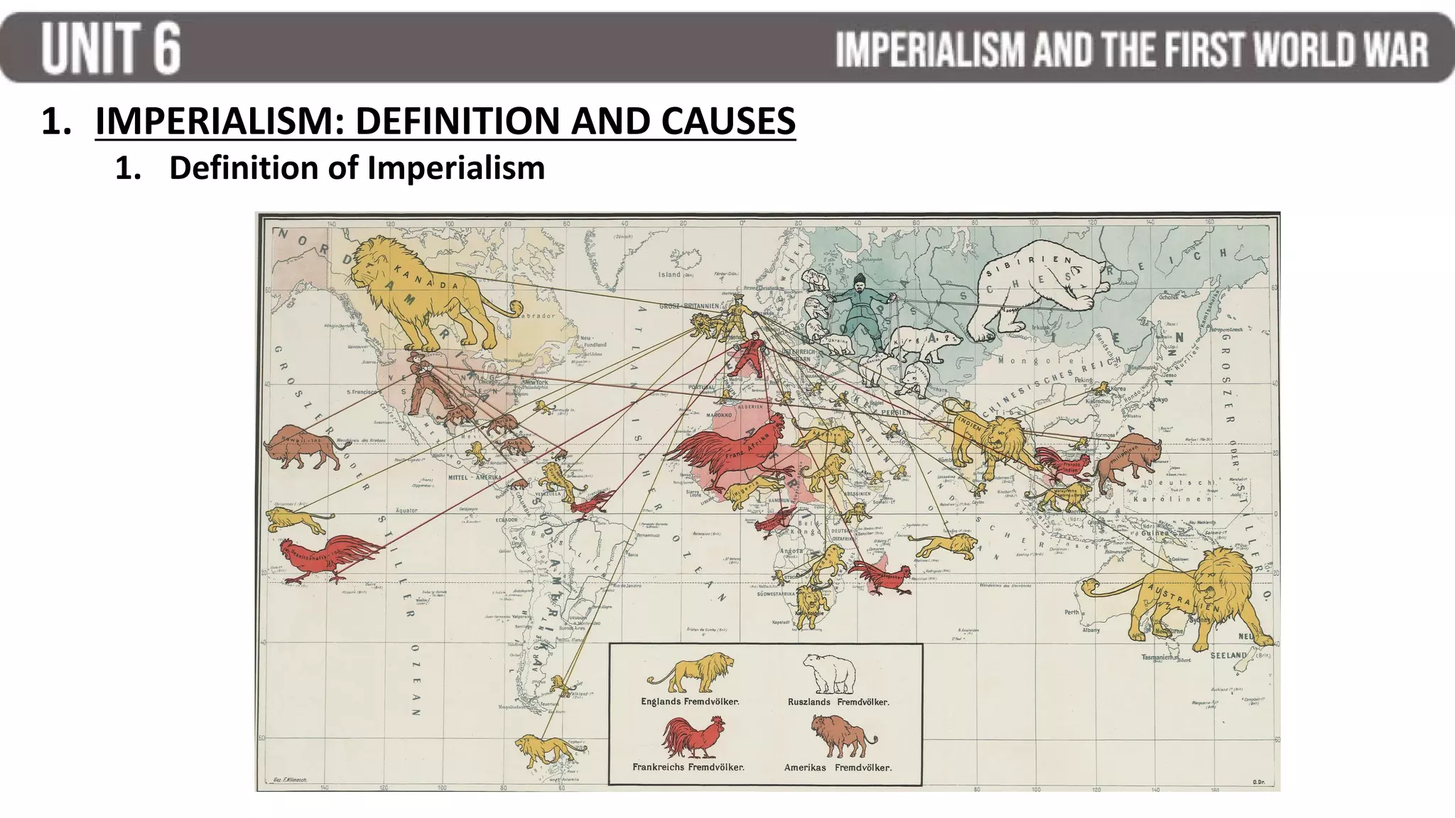UNIT 6 - Imperialism and the First World War (Presentation Part 1).pdf