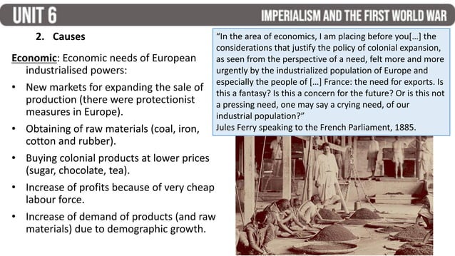 UNIT 6 - Imperialism and the First World War (Presentation Part 1).pdf