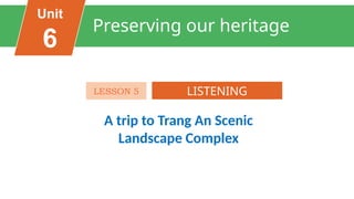 Unit 6 - Lesson 5.pptx - BTT Tiếng Anh UNIt 6 | PPTX