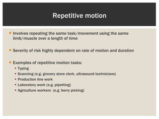 Unit 6 - Physical Hazards | PPT | Injuries | Diseases and Conditions