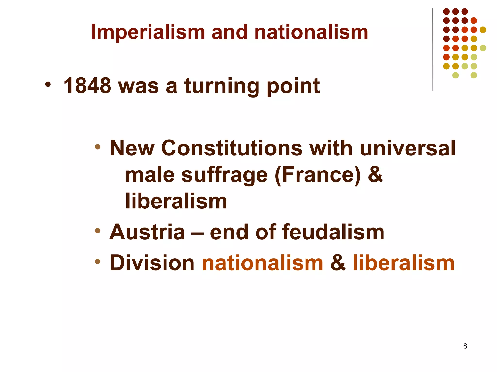 Unit 6 - Imperialism and Nationalism | PDF