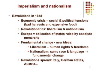 Unit 6 - Imperialism and Nationalism | PDF