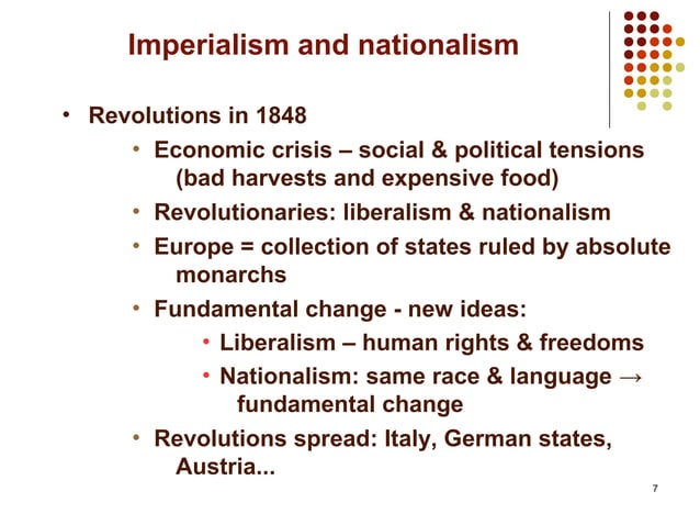 Unit 6 - Imperialism and Nationalism | PDF