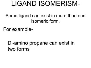 UNIT 6-Streochemistry - Isomerism in Transition Compunds.pptx