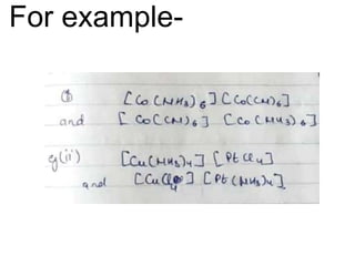 UNIT 6-Streochemistry - Isomerism in Transition Compunds.pptx