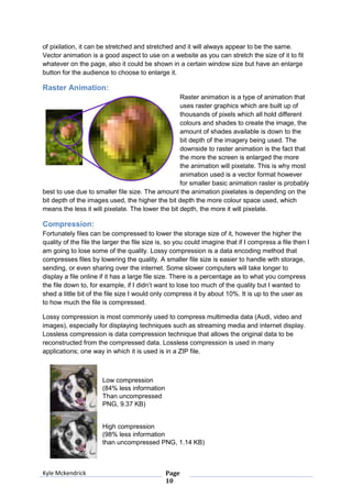 Unit 65 assignment 1 | DOCX