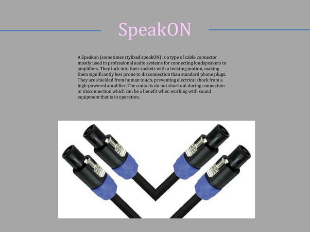 Unit 65 technnical stage operations - sound | PPT