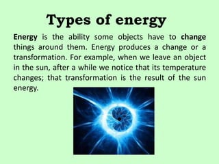 Unit 6: The energy | PPTX