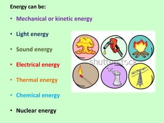 Unit 6: The energy | PPTX