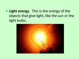 Unit 6: The energy | PPTX