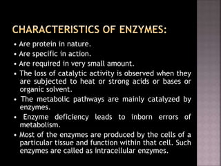 Enzymes | PPTX