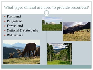 Unit 6 ch 14 s3 land management & conservation | PPT