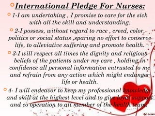 Unit 6 CODE OF ETHICS (1).pptx for nurses and lhvs | PPT