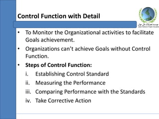 Unit 6 controlling function, plus rest of the course | PPTX