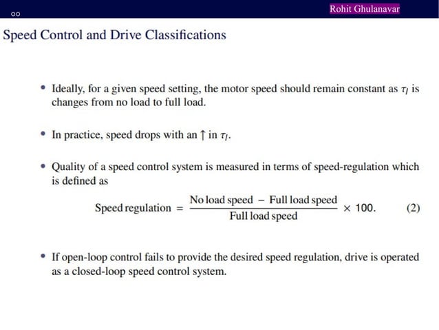 f Electrical Drives Control system used in Electrical | PPTX