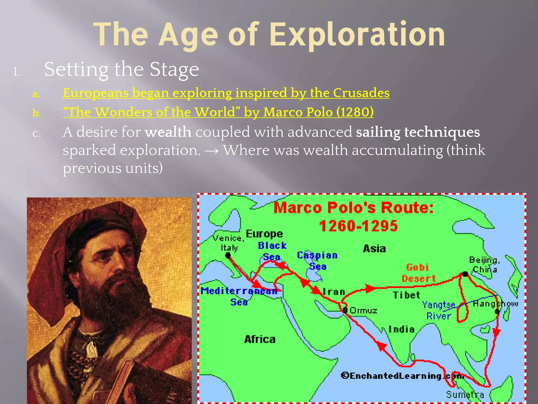 Europeans explore the east | PPTX