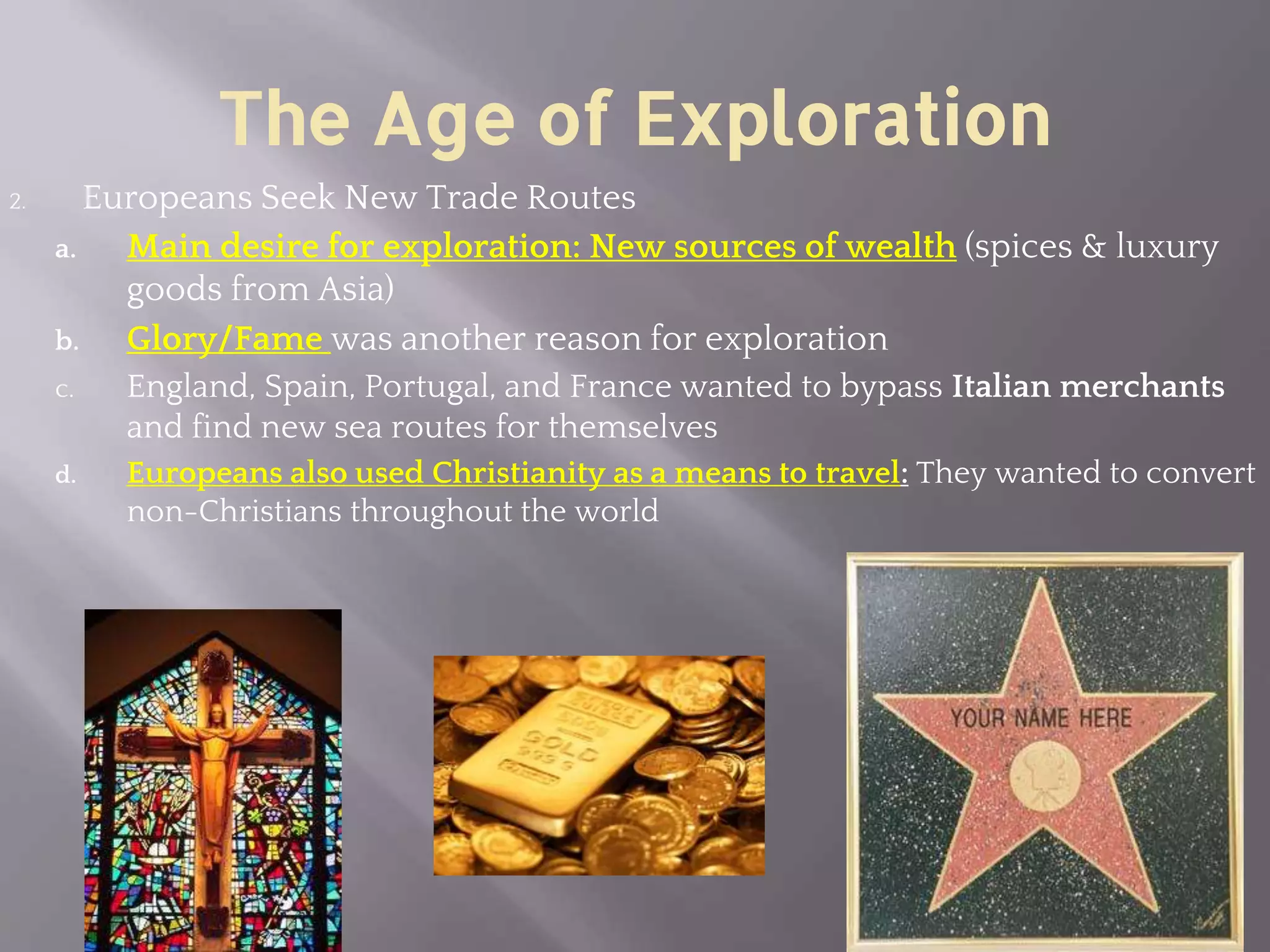 Europeans explore the east | PPTX