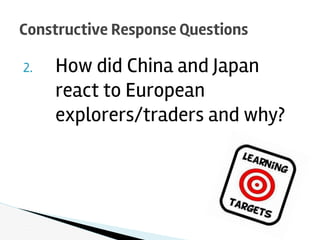 China and Japan's reaction | PPTX