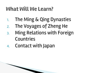 China and Japan's reaction | PPTX