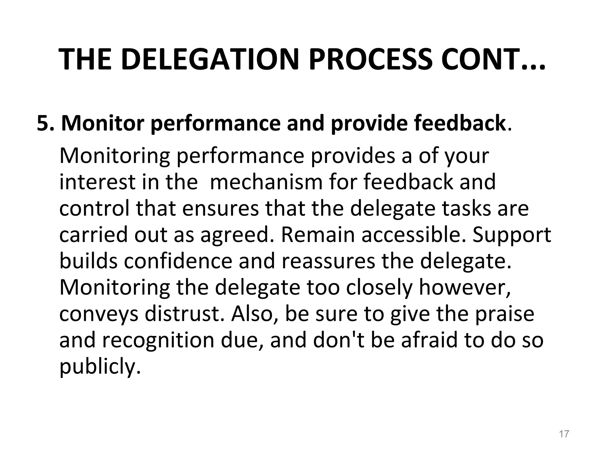 Delegation | PPT