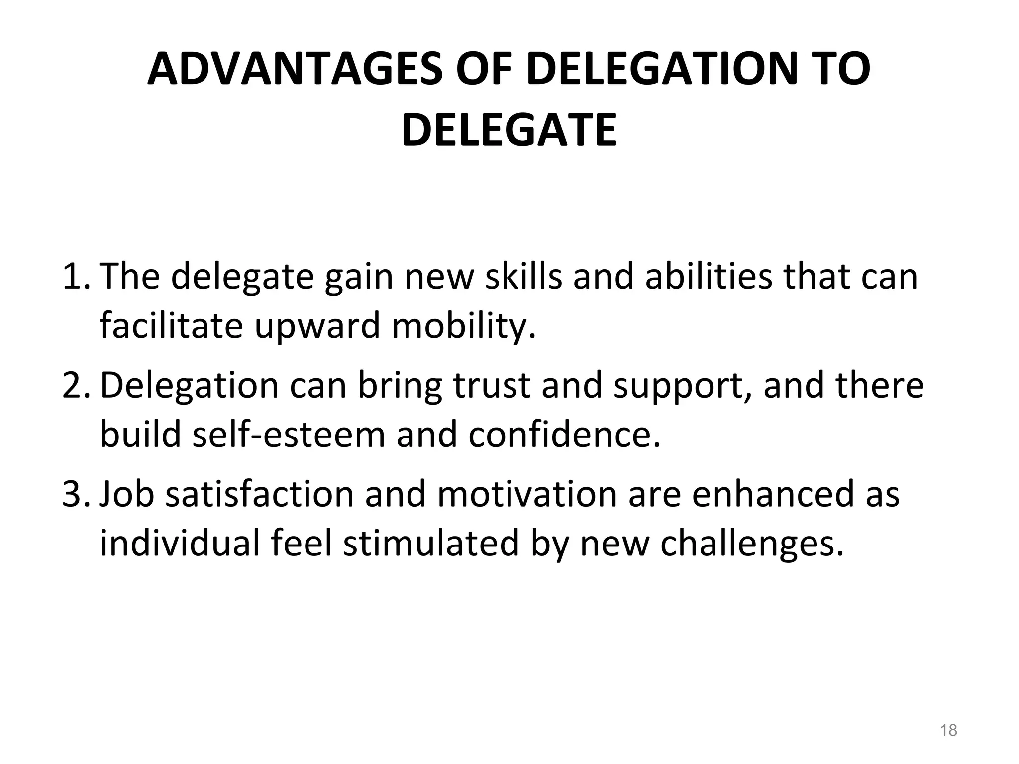 Delegation | PPT