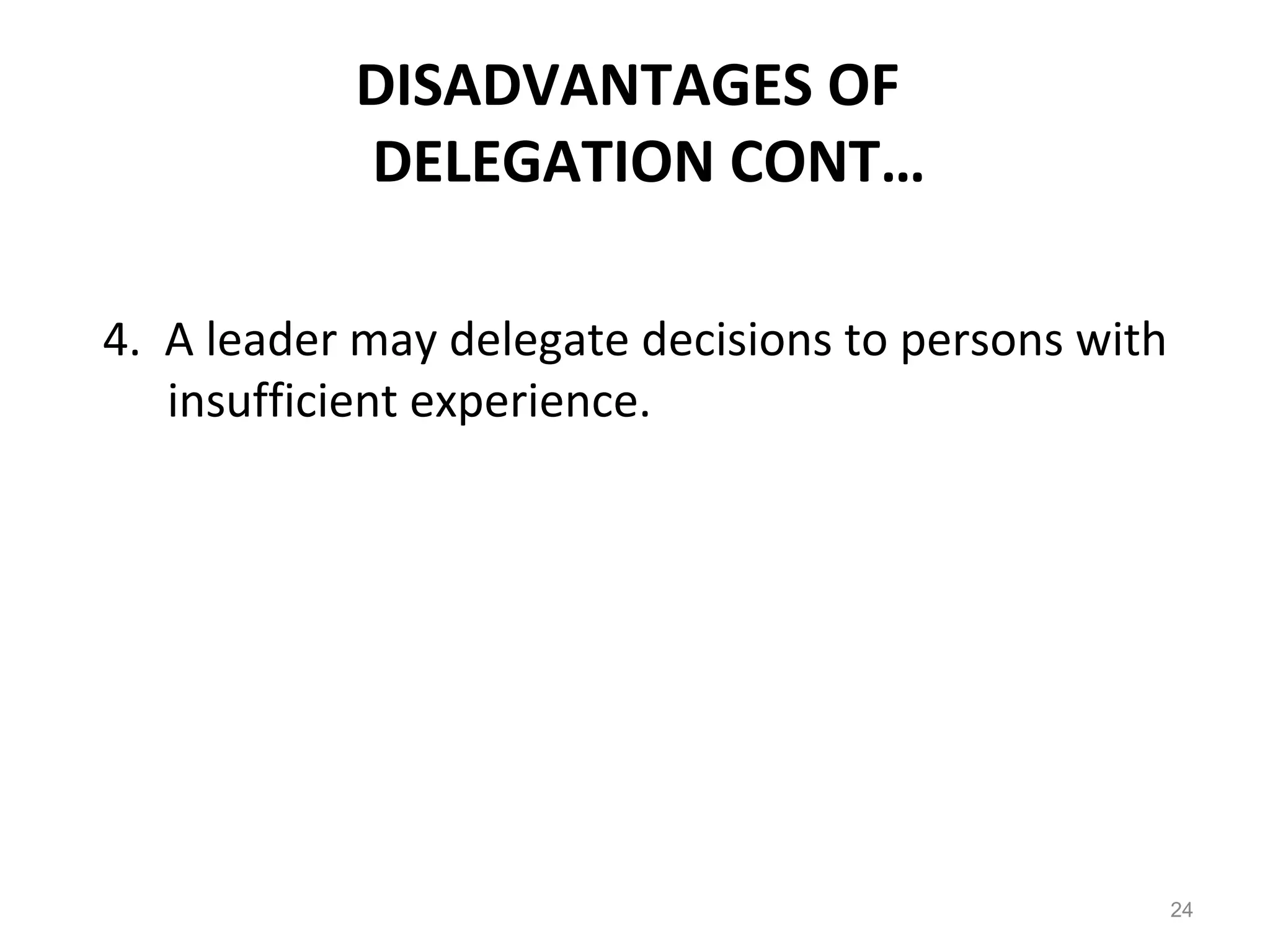 Delegation | PPT
