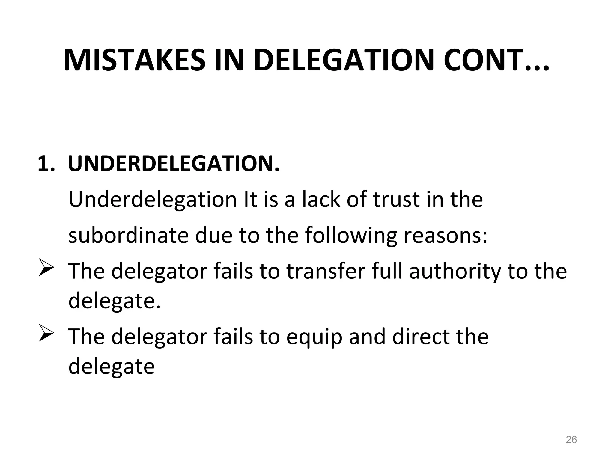 Delegation | PPT