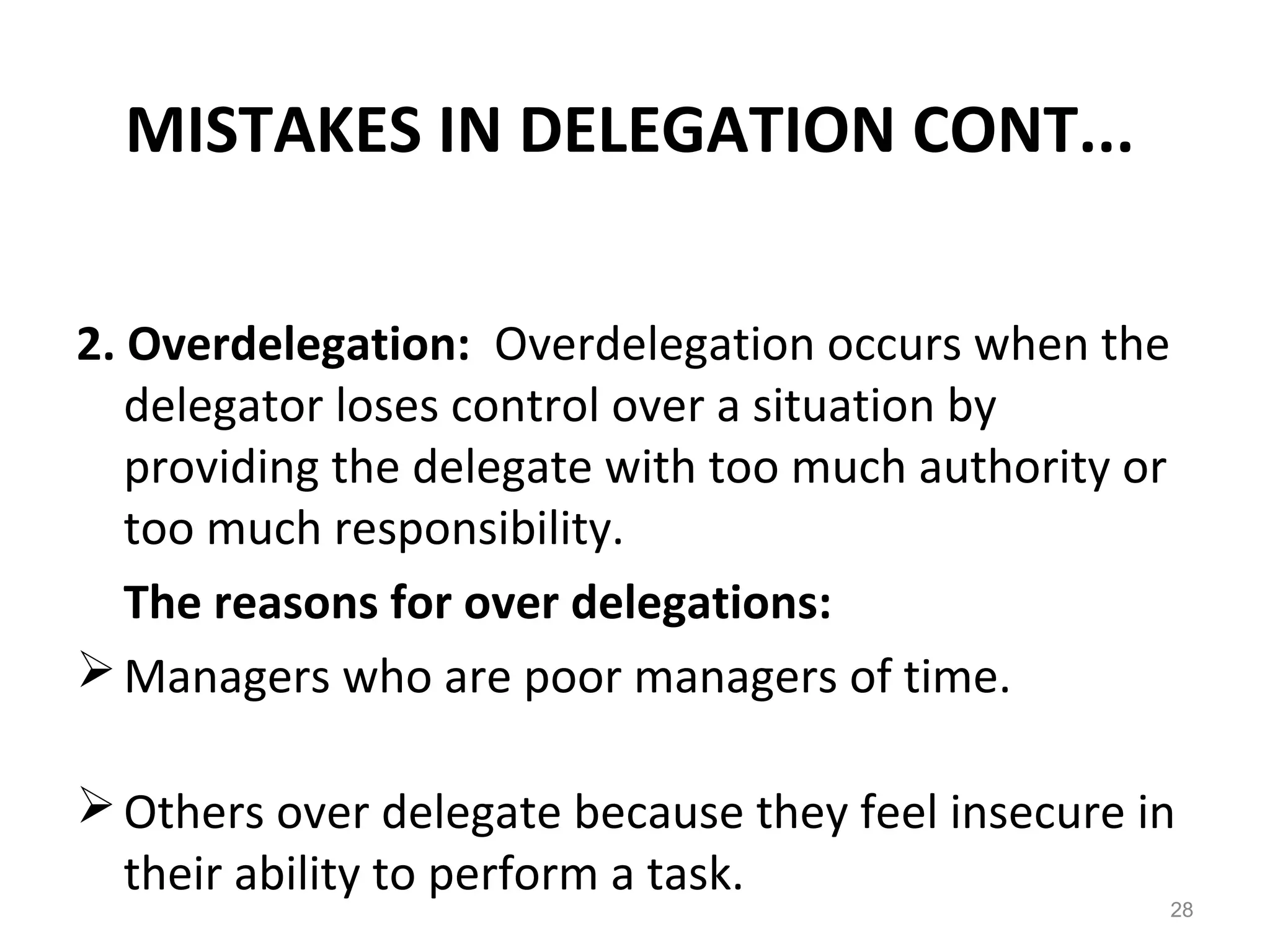Delegation | PPT