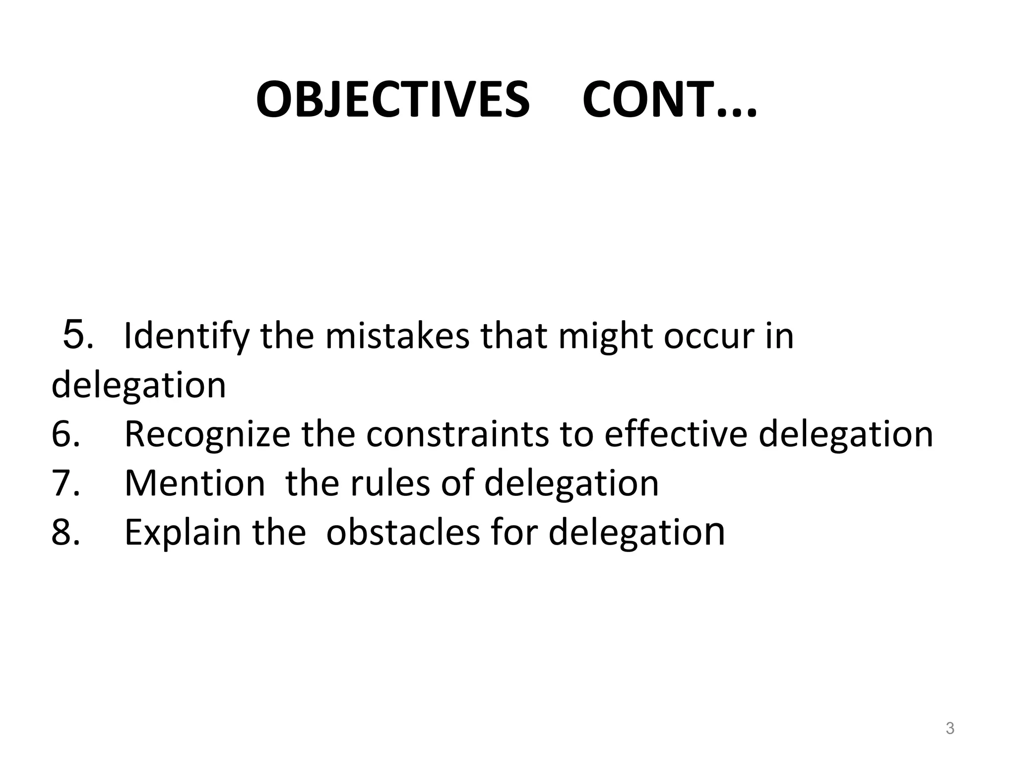 Delegation | PPT