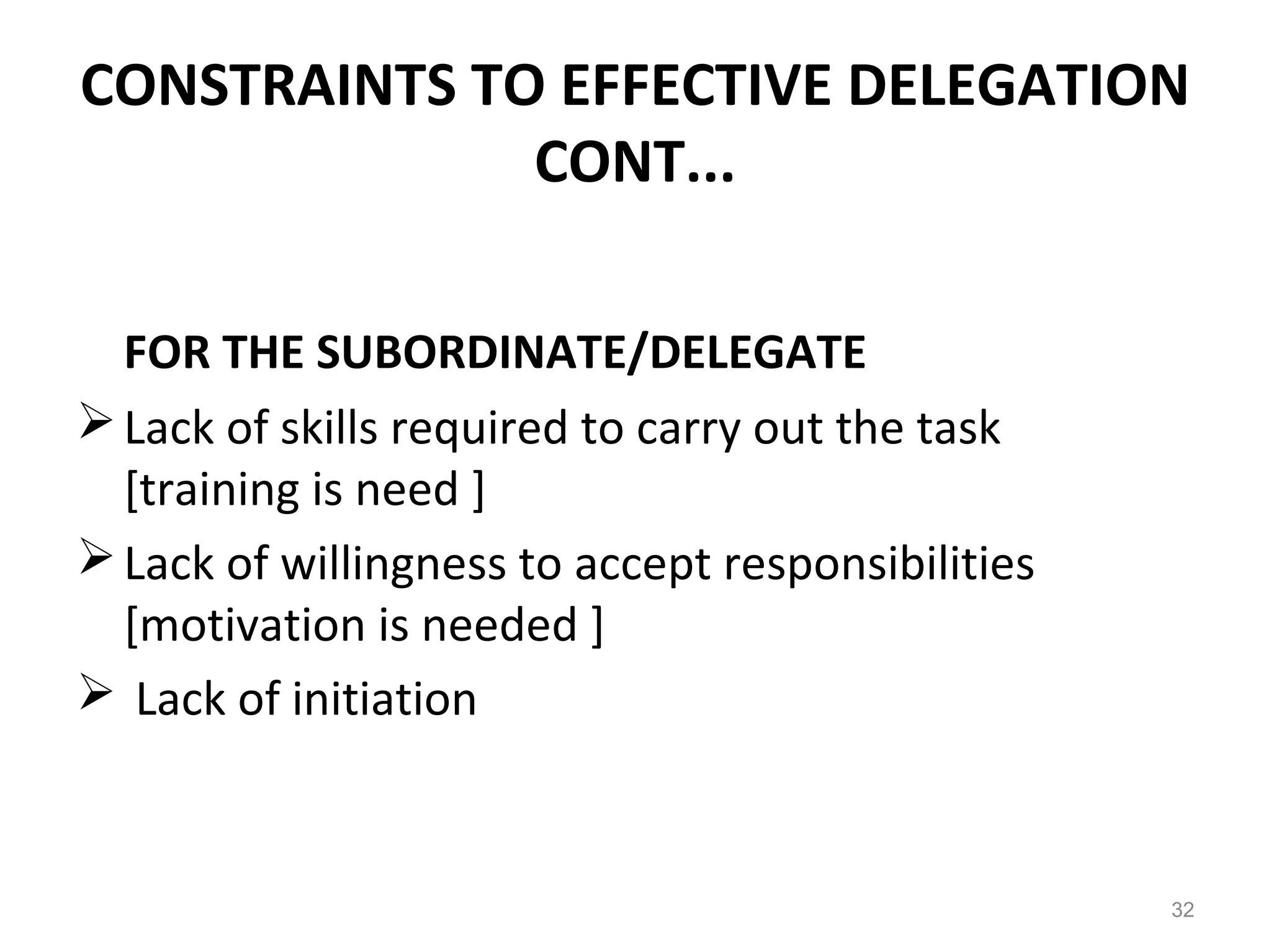Delegation | PPT