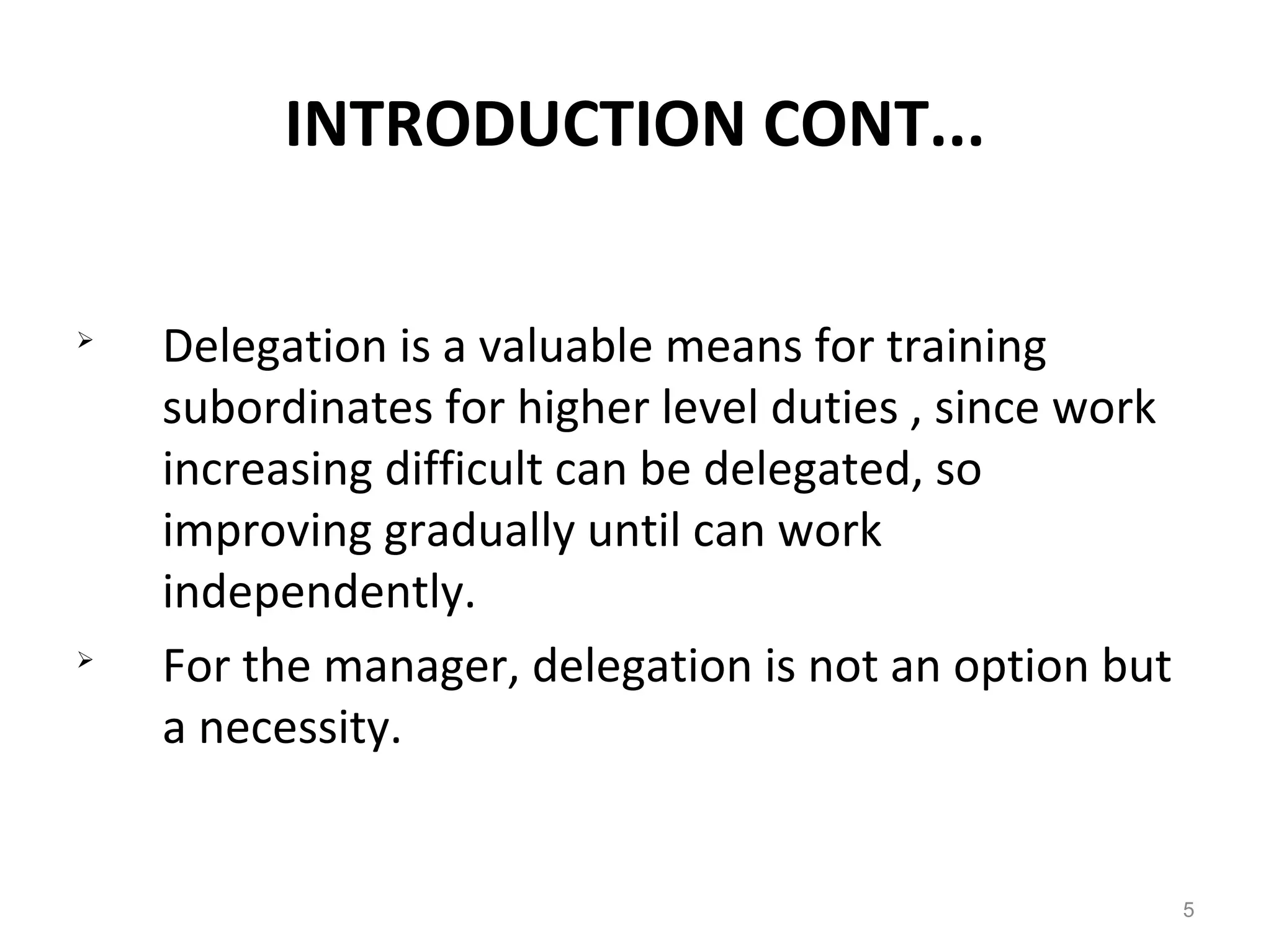Delegation | PPT